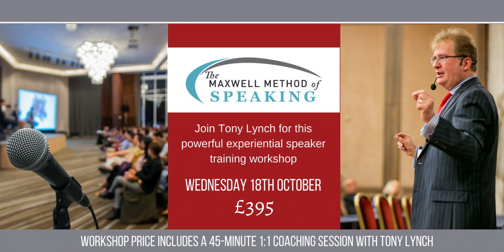 Maxwell Speaking Header - Keep Thinking Big